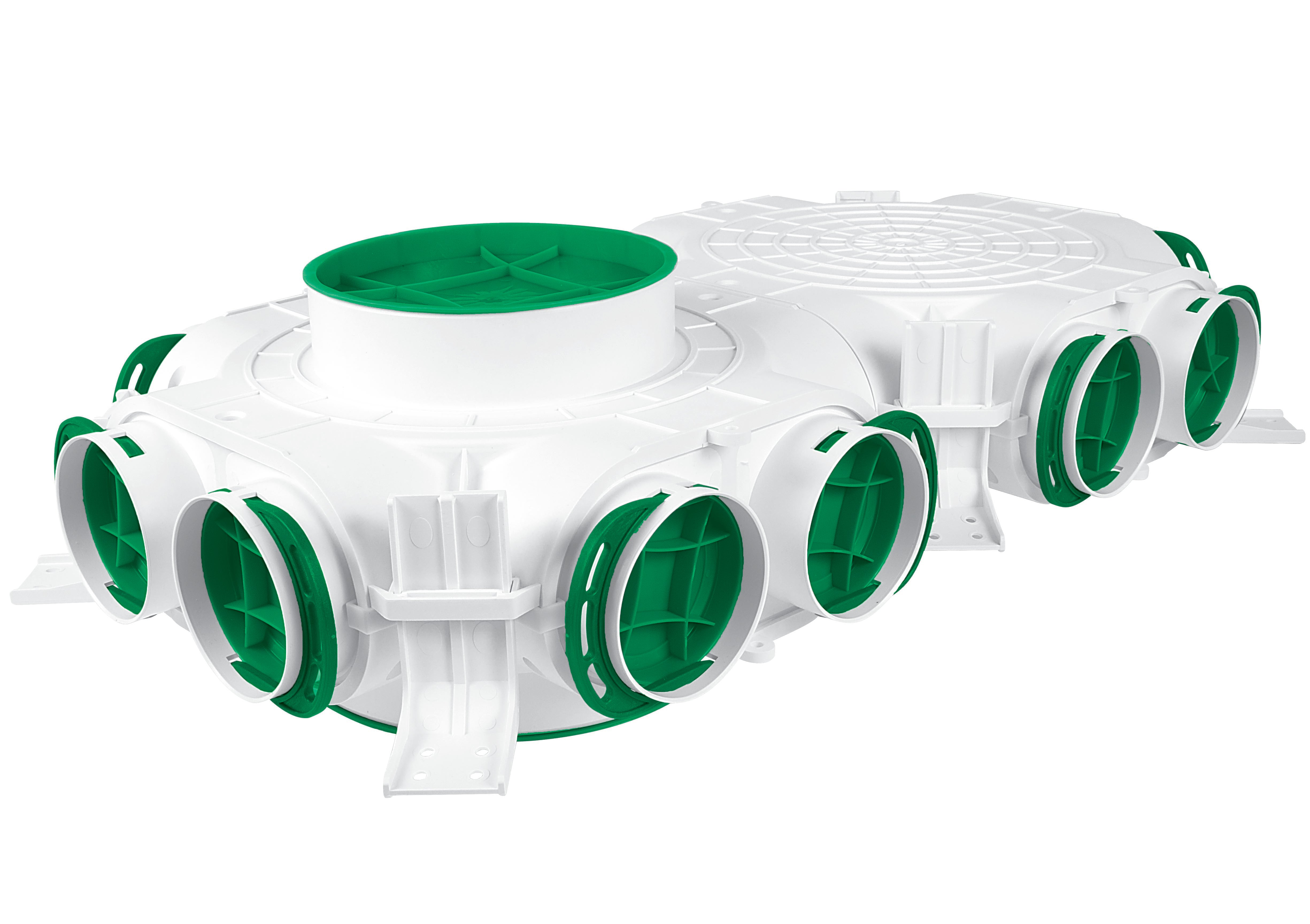 Radial - 75mm 12 way Manifold (160mm Connection) – Fans4less