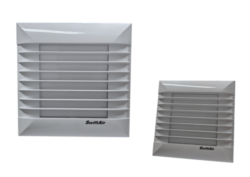 Swiftair SAS100A Extractor Fan Automatic Shutter – Fans4less