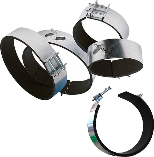 Padded Fast Clamp 4", 5", 6", 8", 10", 12" – Fans4less