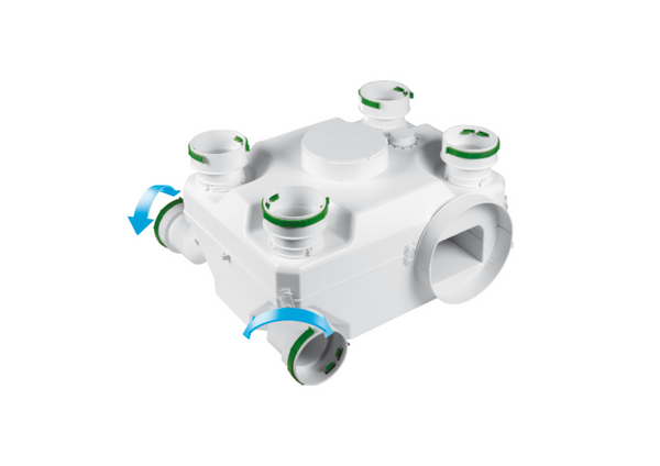 SVU MEV Multi-Room Extractor Humidity Fan Unit – Fans4less