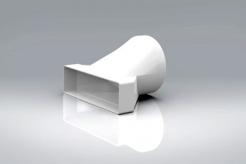 204x60 (5"/6") - Rectangular to Round – Fans4less